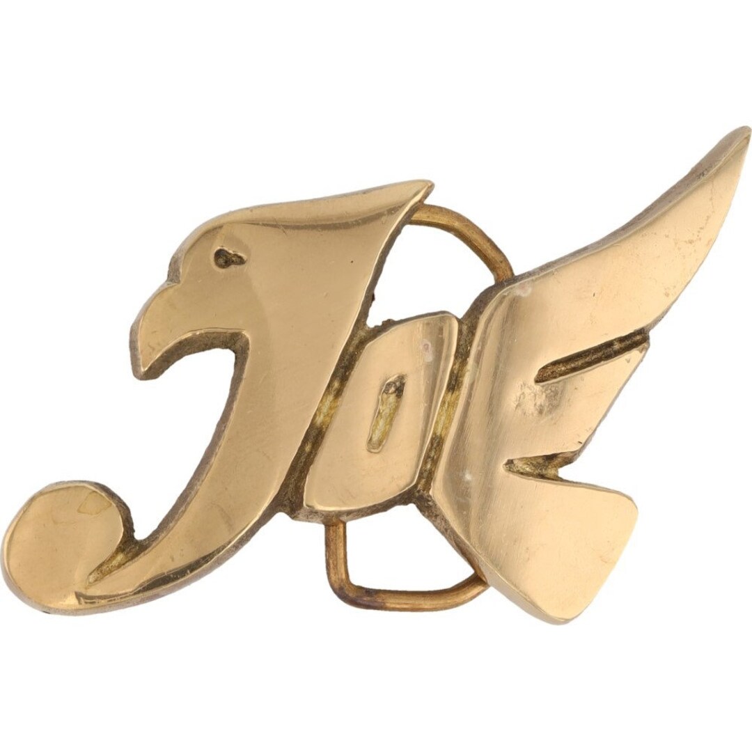 New Brass Joe Joey Joseph Eagle Hawk Falcon Bird Name 1970s Nos Vintage ...