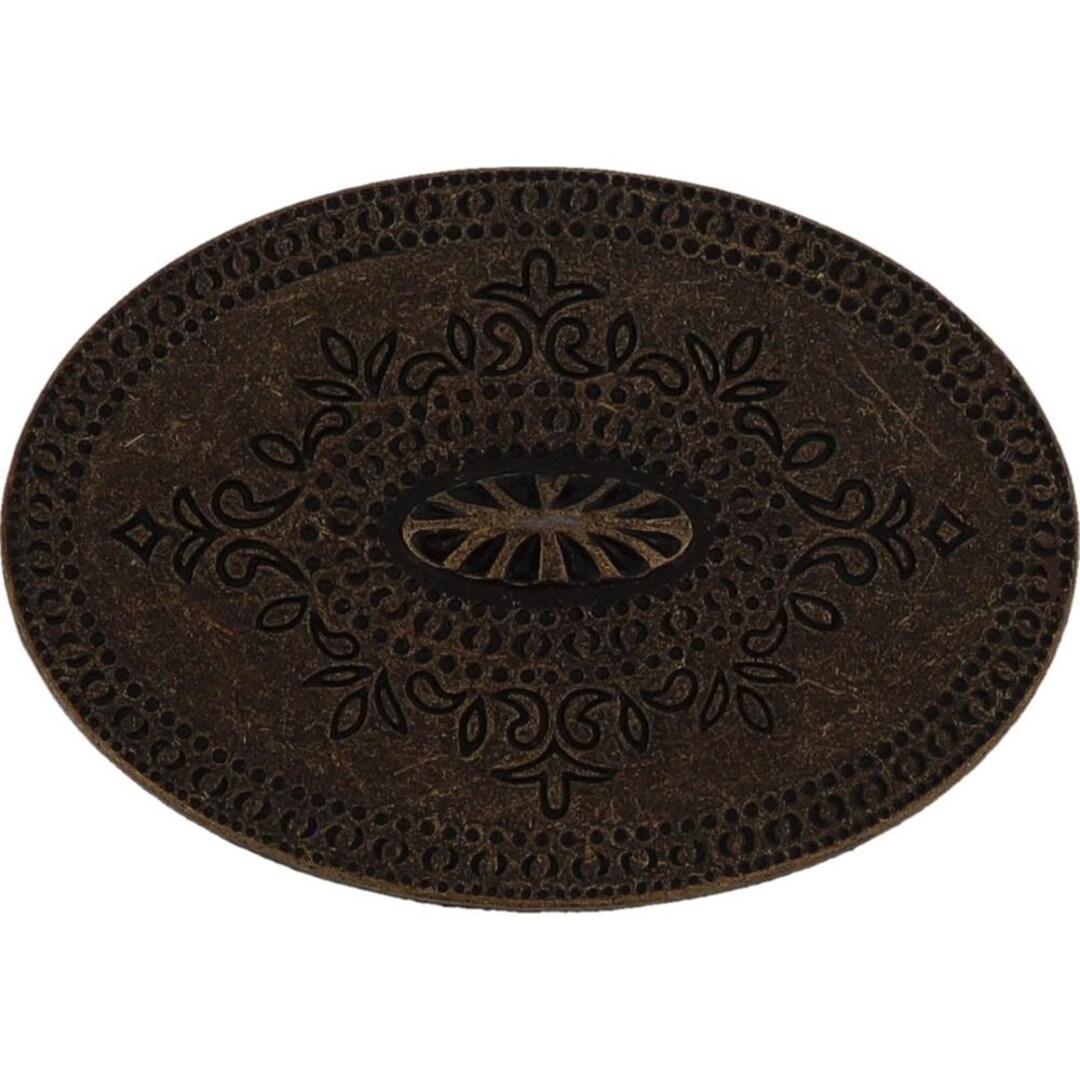 Western Floral Engraved Styl Cowboy Country Rodeo Flower Cowgirl Vtg ...