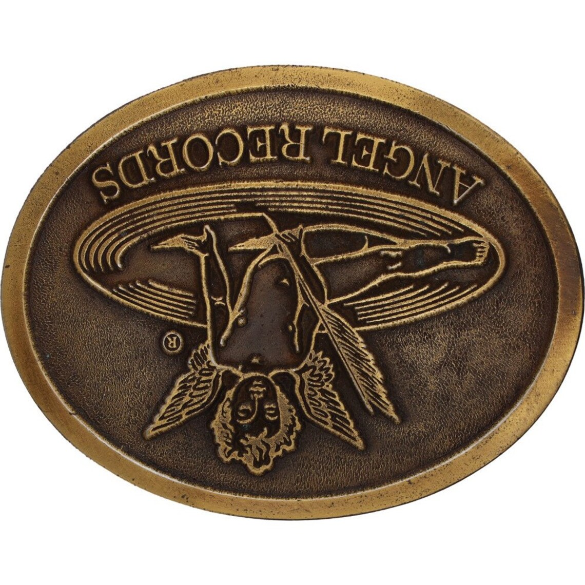 New Angel Records Vintage Belt Buckle Emi Classical Broadway - Etsy