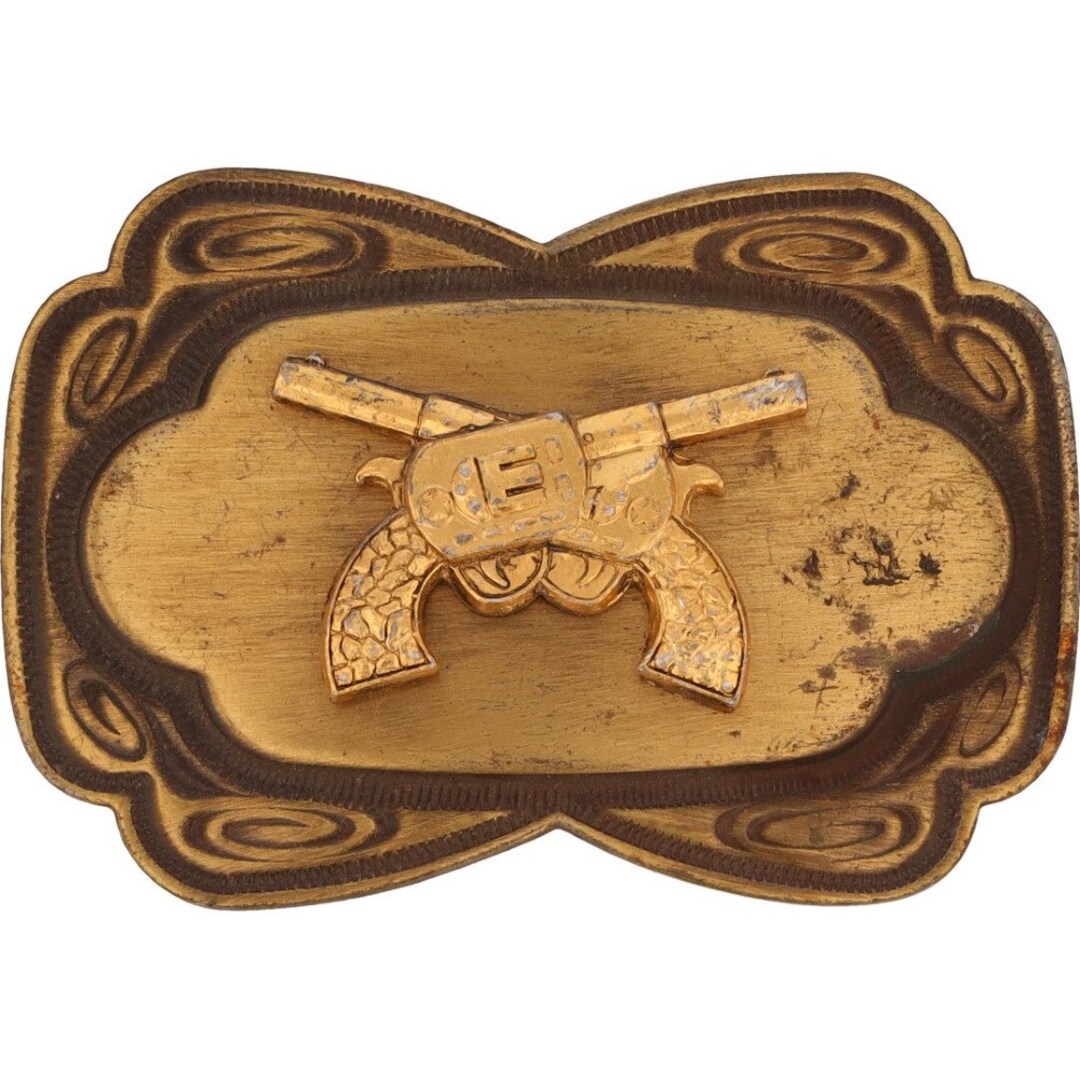 Revolver Pistol Six Shooter Gun Firearm Cowboy Western 80s Vintage Belt ...