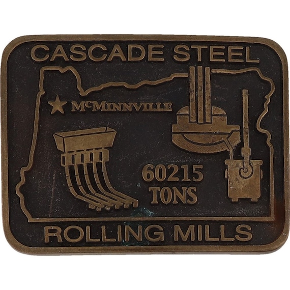 Brass Cascade Steel Mcminnville Oregon Rolling Mill R… - Gem