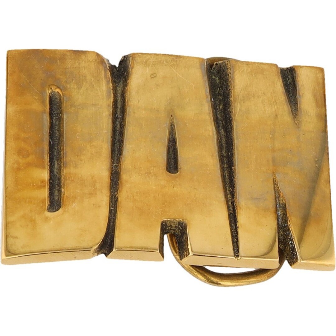 New Brass Dan Daniel Danner Danville Name Tag 1970s Nos Vintage Belt ...