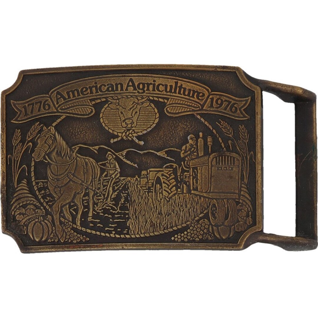 American Farmers Farming Farming Agriculture Farm 70s Vintage Belt ...
