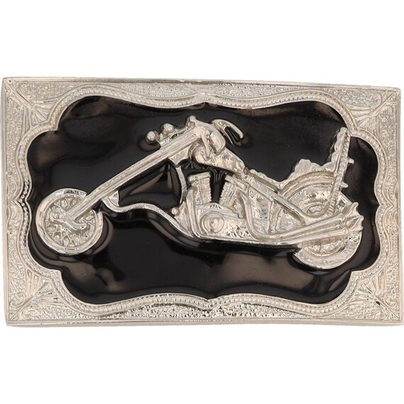 Chopper V Twin Engine Motorcycle Biker Hippie 1970s N… - Gem