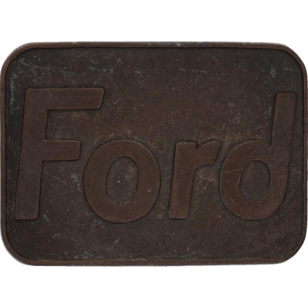 Ford Automotive Script Advertising Car Maker Detroit Motor Vintage Belt ...