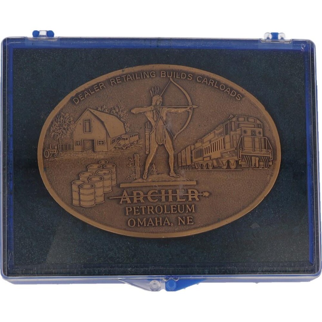 Archer Petroleum Oil Gas Drilling Well Oilfield Omaha Ne Nos Vintage ...