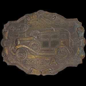 Henry Ford Motor Model A Automobile Antique Car 1970s Vintage Belt ...
