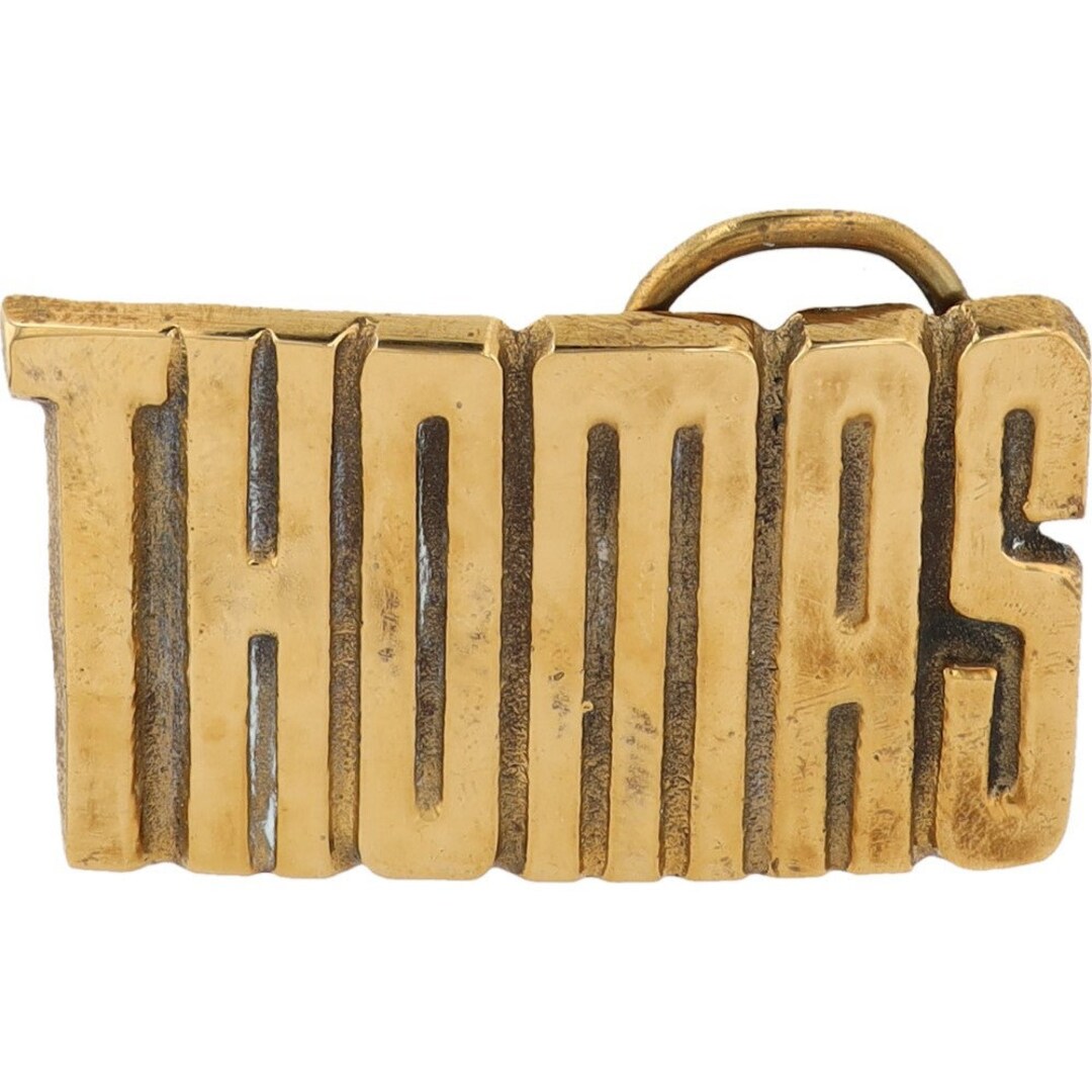 New Brass Thomas Tom Tommy Thom Name Tag 1970s Nos Vintage Belt Buckle ...