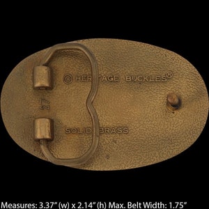 Brass Usn Us Navy Uss Military Veteran Cpo Anchor Nos Vintage Belt ...