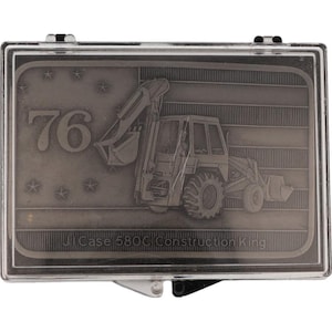 Ji Case 580C Construction King Tractor Loader Backhoe 76 Nos Vintage ...