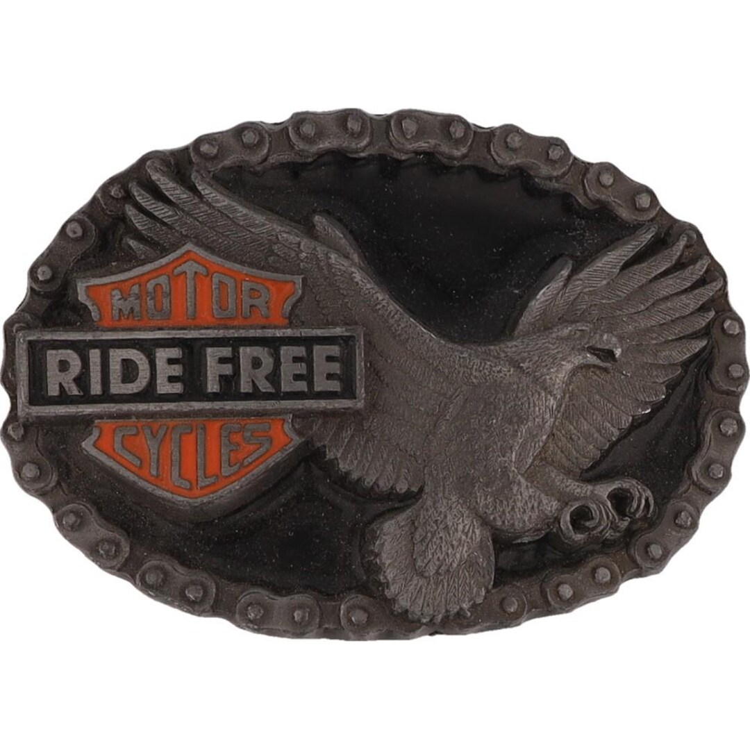 Live Ride Mc Chopper Biker Motorcycle Outlaw 1990s Vintage Belt Buckle ...
