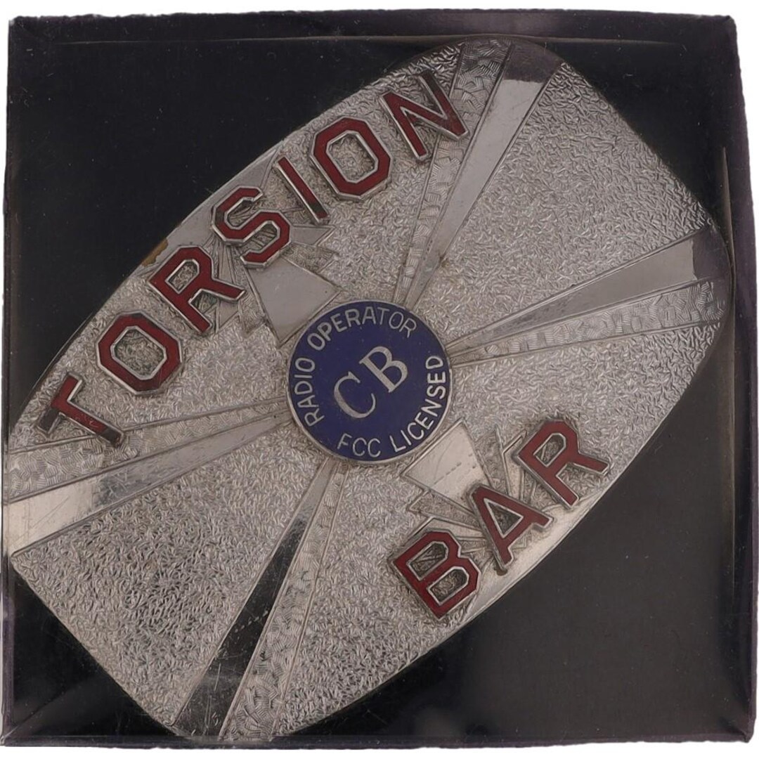 Torsion Bar Cb Radio Operator Fcc Citizens Band Radio 1970s Vintage ...