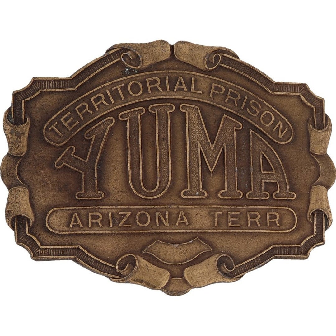 Yuma Territorial Prison State Historic Doc Western 70s Nos Vintage Belt ...