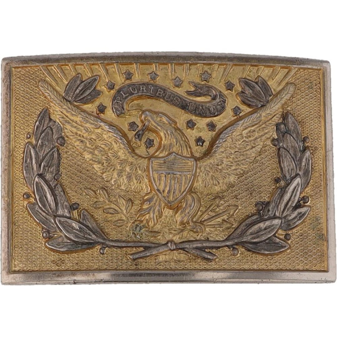 1851 Pattern Us Civil War Officers Eagle Sword Plate 1980s Vintage Belt ...