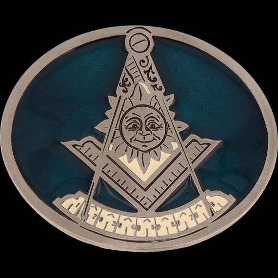 Masonic Past Master Mason Sun Symbol Logo Freemason 7… - Gem