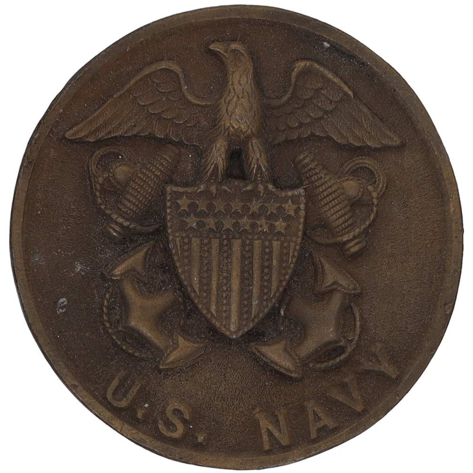 Usn Navy Anchor Logo Insignia Scpo Uss Military Vet 1970s Nos - Etsy