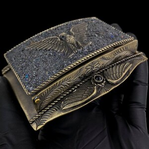 Bald Eagle Hawk Patriotic Bird Biker Veteran Animal Art Artwork Western ...