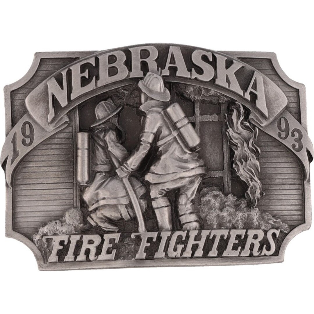 New Nebraska Fire Fighter Firefighter Department Fireman Nos Vintage ...