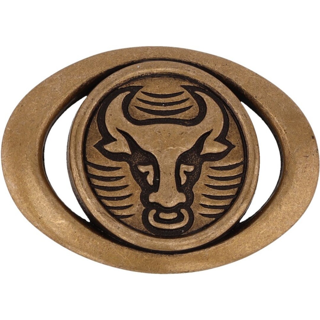 Bull Rider Riding Pro Rodeo Cowboy Taurus Western 80s Nos Vintage Belt ...