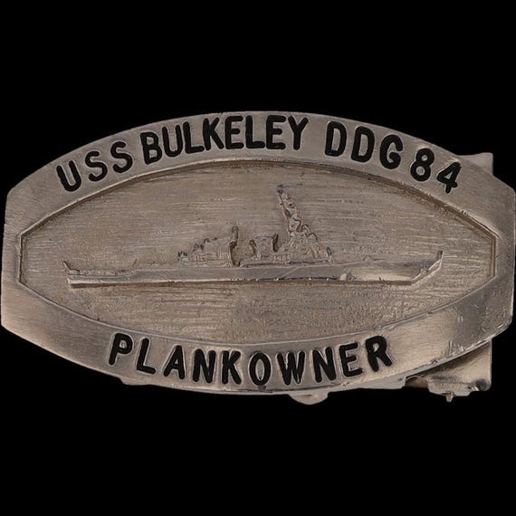 Uss Bulkeley Ddg 84 Plankowner Naval Ship Usn Navy 19… - Gem