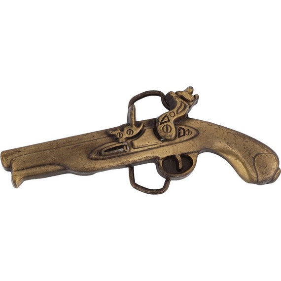 Civil War Flintlock Antique Pistol Gun Black Powder 1… - Gem