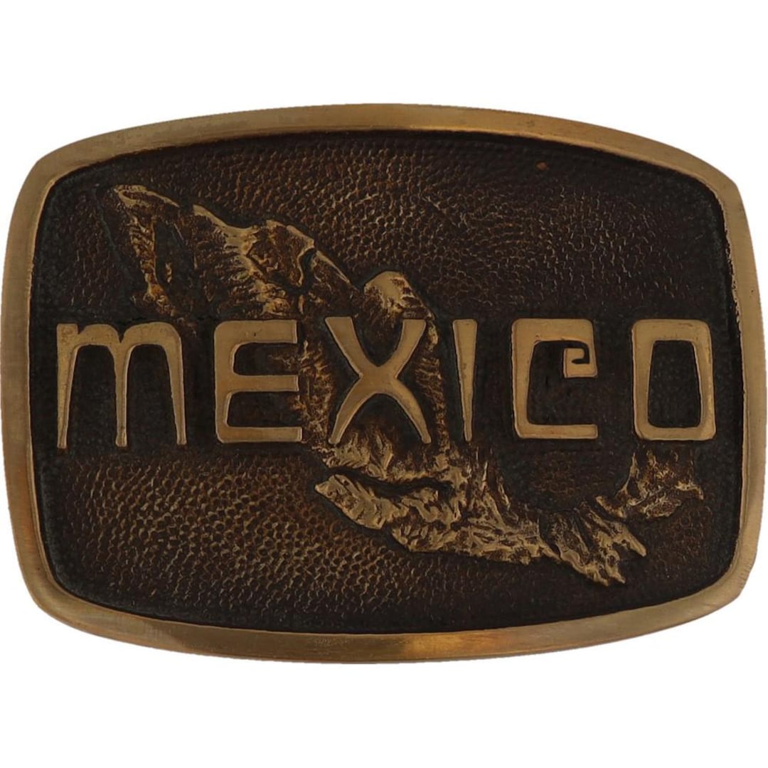 Mexico Mexican American Hencho En Chingon Mexicano 1970s Vintage Belt ...