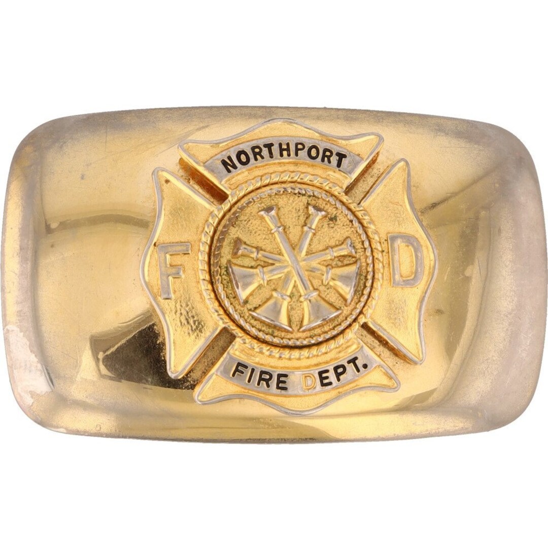 Northport Fire Department Rescue Ny Fireman Ex Captain 1970s Vintage ...
