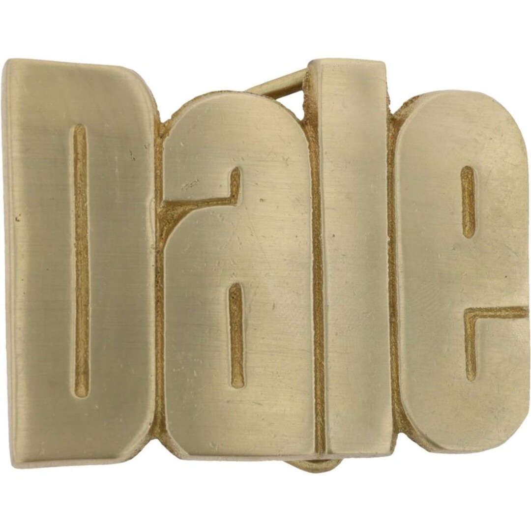 Dale Personalized Name 1970s Disco Retro Fashion Vintage Belt Buckle ...