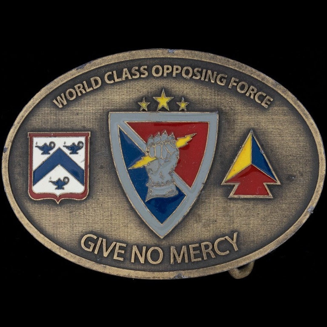 World Class Opposing Force Wcopfor Chief Mctp 1980s Vintage Belt Buckle ...