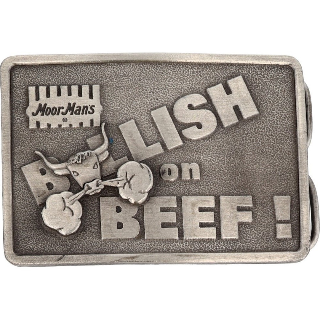 Moormans Cattlemens Rancher Cattle Western Cow Beef 1980s Nos Vintage ...