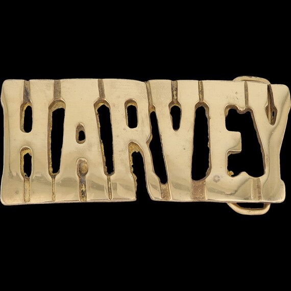 New Brass Harvey Harv Name Old School Hippie Hippy 80… - Gem