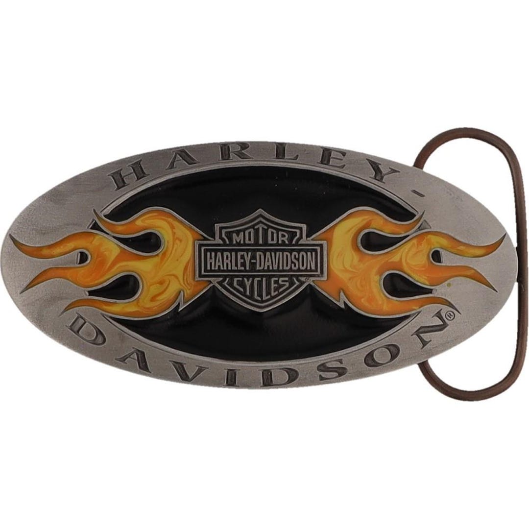 New Harley Davidson Motorcycle Flames Biker Riding Ironhead Nos Vtg ...