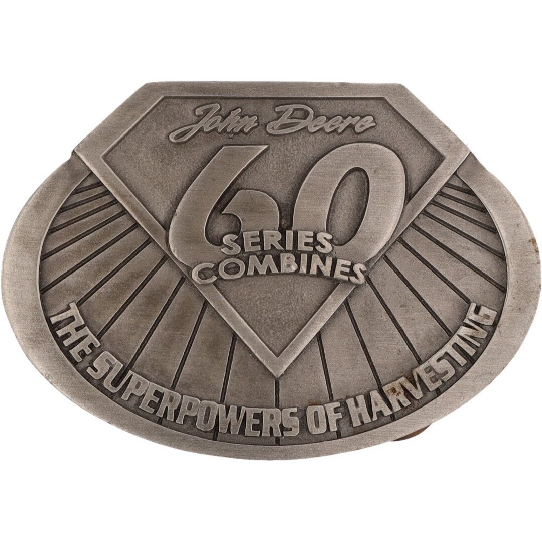 John Deere Combine Harvester Tractor Farmer Farming Equipment NOS Belt ...