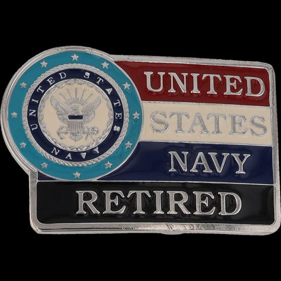 Us Navy Usn Retired Officer Enlisted Sailor Naval Avi… - Gem