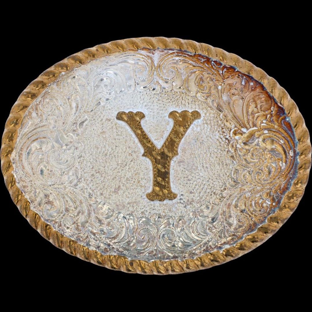 New Y Letter Initial Name Yvonne Yvette Yasmin Cowboy Cowgirl Western ...