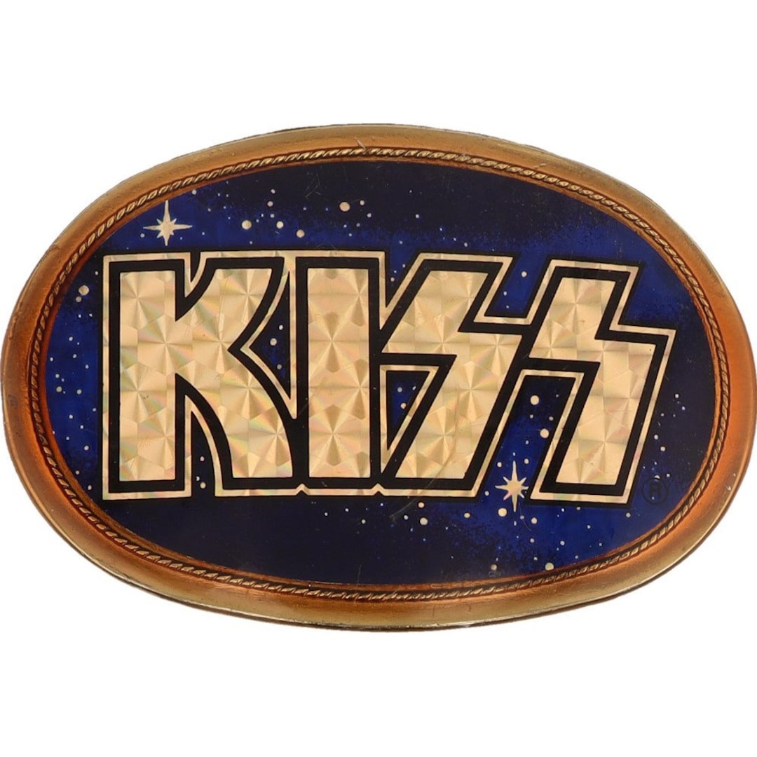 Kiss Aucoin Pacifica Rock Band Peter Gene Ace Paul 1970s Vintage Belt ...