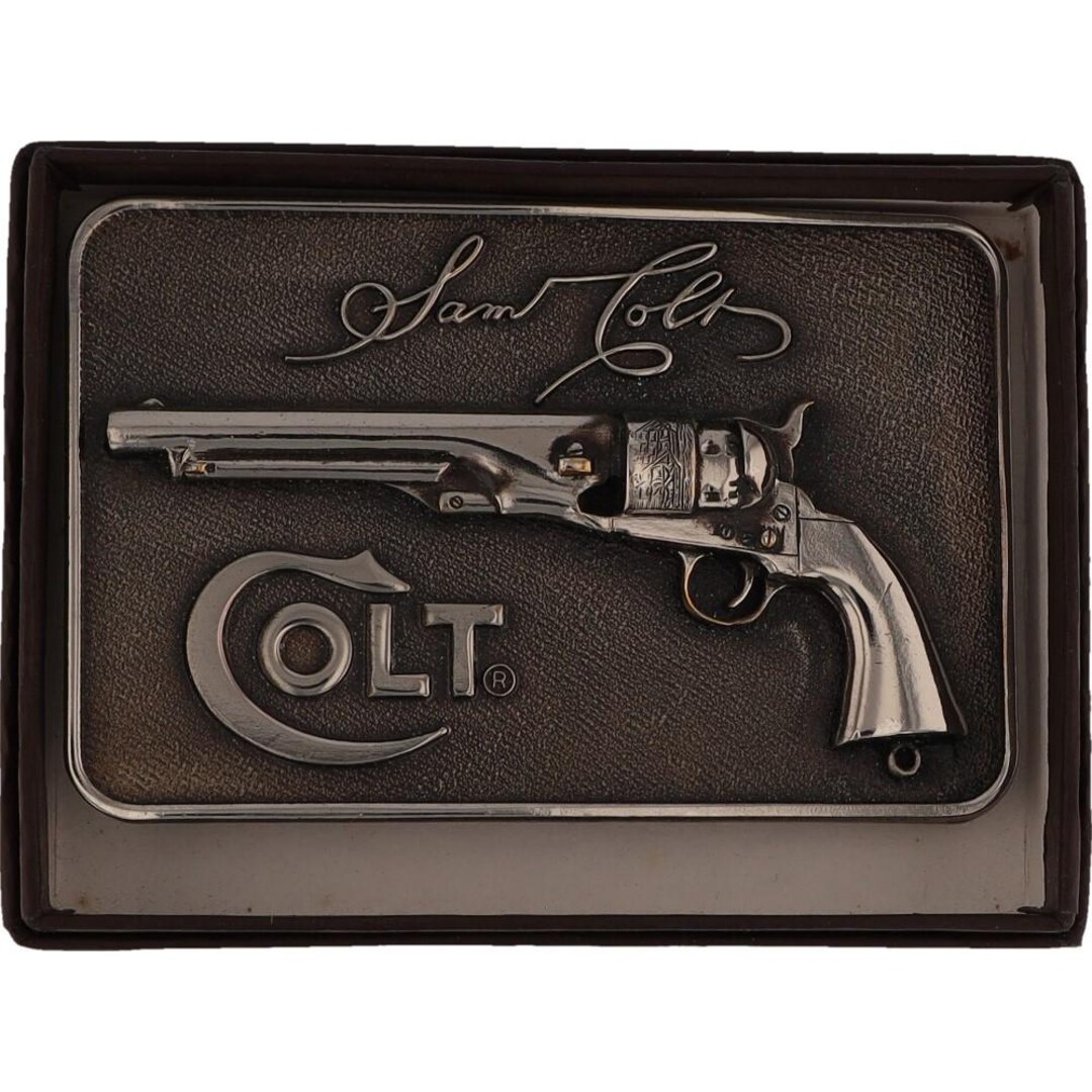 Sam Colt Revolver Firearm Gun Antique Western Cowboy Nos Vintage Belt ...