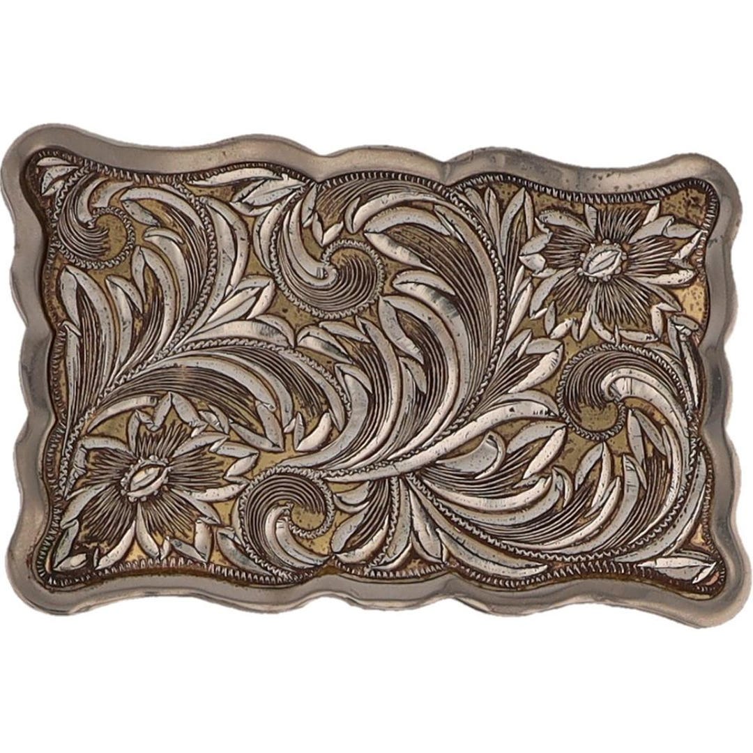 Cowboy Cowgirl Rancher Flower Floral Western Ranch Rodeo 70s Vintage ...