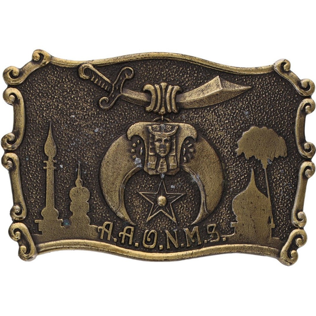 Aaonms Ancient Arabic Order Nobles Mystic Shriner 1980s Nos Vintage ...