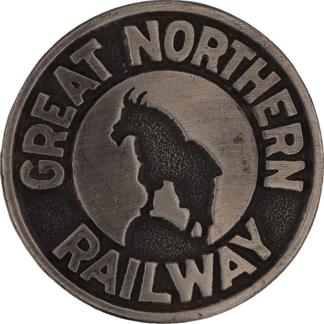 Gn Ry Great Northern Railway Logo Railroad Rr Train Freight 70s Vtg ...