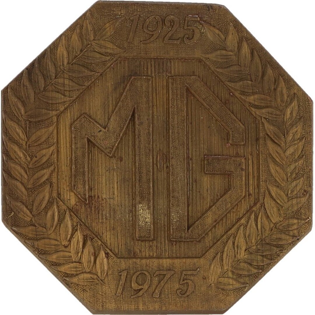 Brass Mg 50th Midget Sport Classic Show Car Roadster 1970s Vintage Belt ...