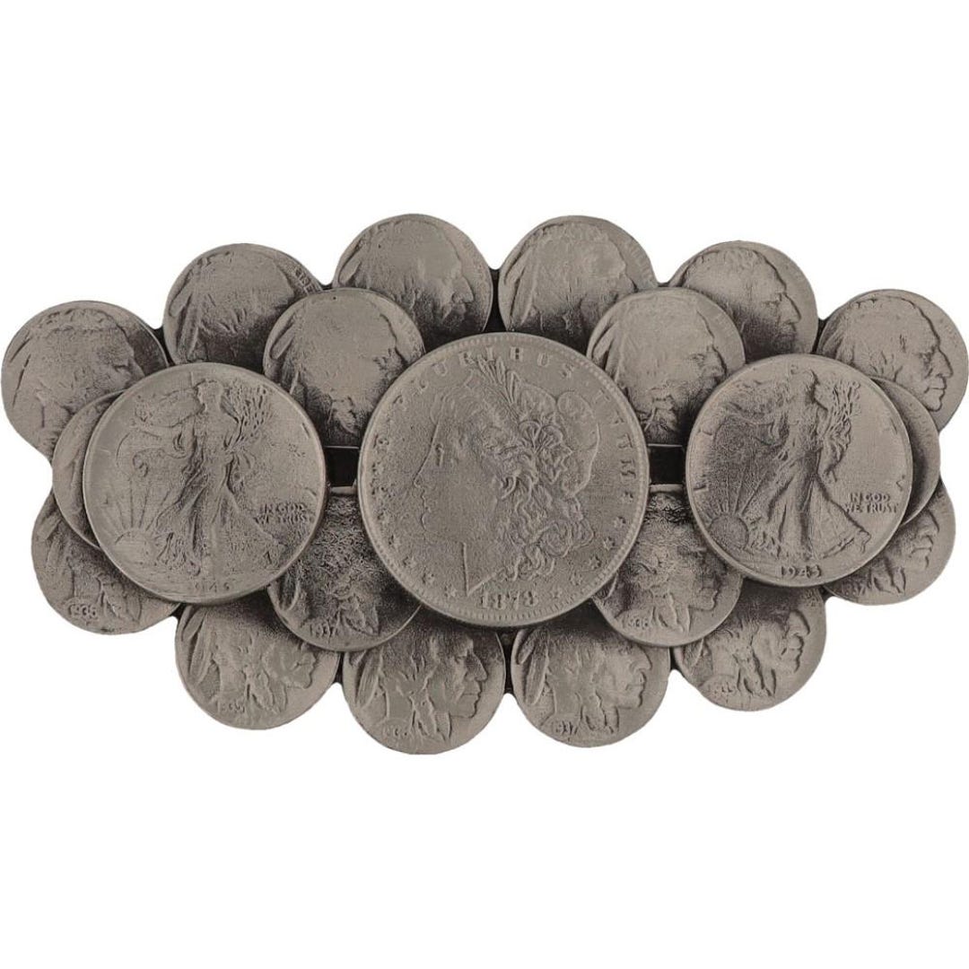 Buffalo Nickel Native American Indian Head Coin Bison Western Nos Belt ...