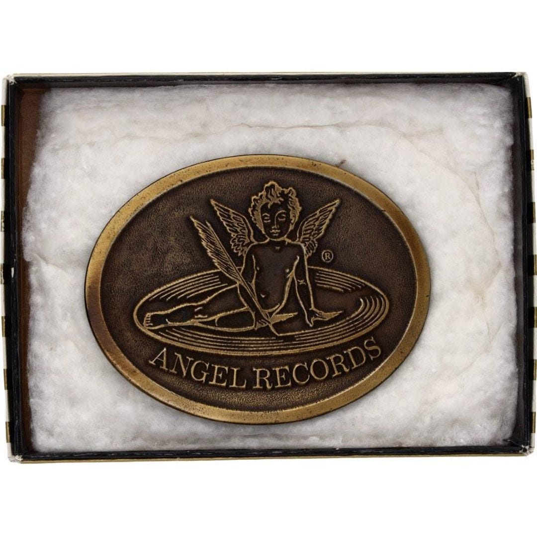 New Angel Records Vintage Belt Buckle Emi Classical Broadway Music ...