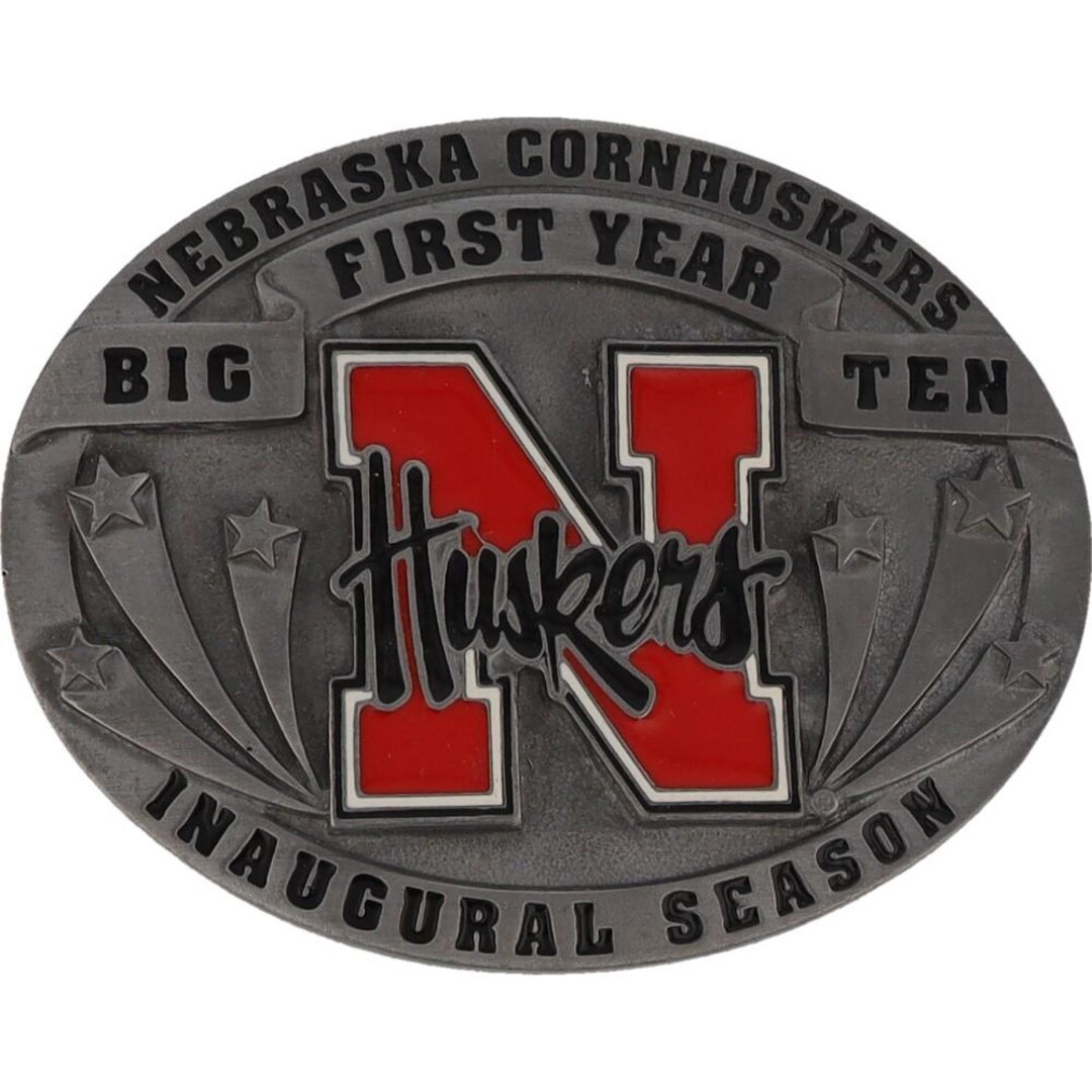 New Nebraska Cornhuskers Herbie Husker Football Un 2000s Nos Vtg Belt ...