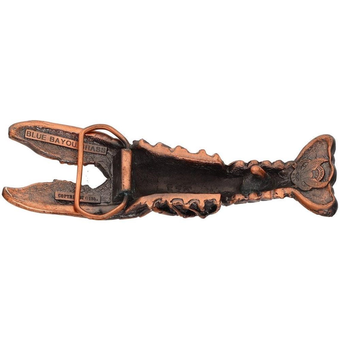 New Xl Lobster Shellfish Seafood Crayfish Crab Hippie Nos Vintage Belt ...
