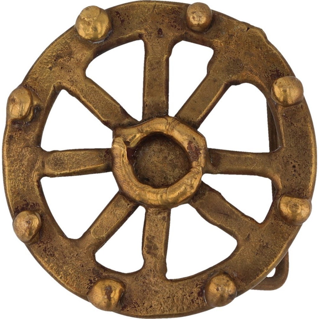 Brass Ship Helm Wheel Sea Nautical Handmade Sail Hippie 70s Vintage ...