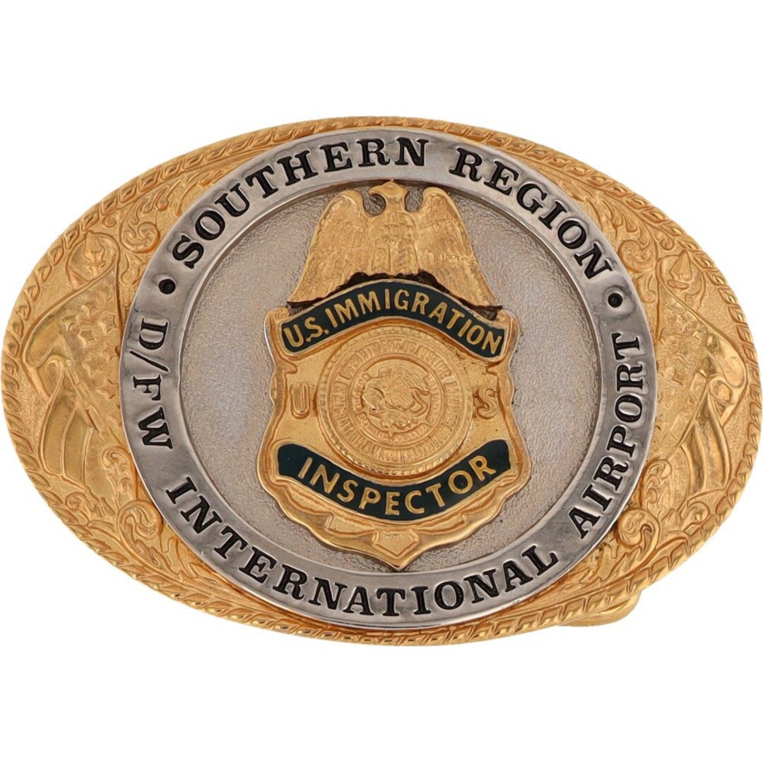 New Us Customs Border Protection Immigration Inspector Airport - Etsy