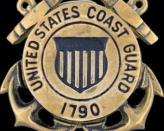 Coast Guard Belt Buckle - Etsy
