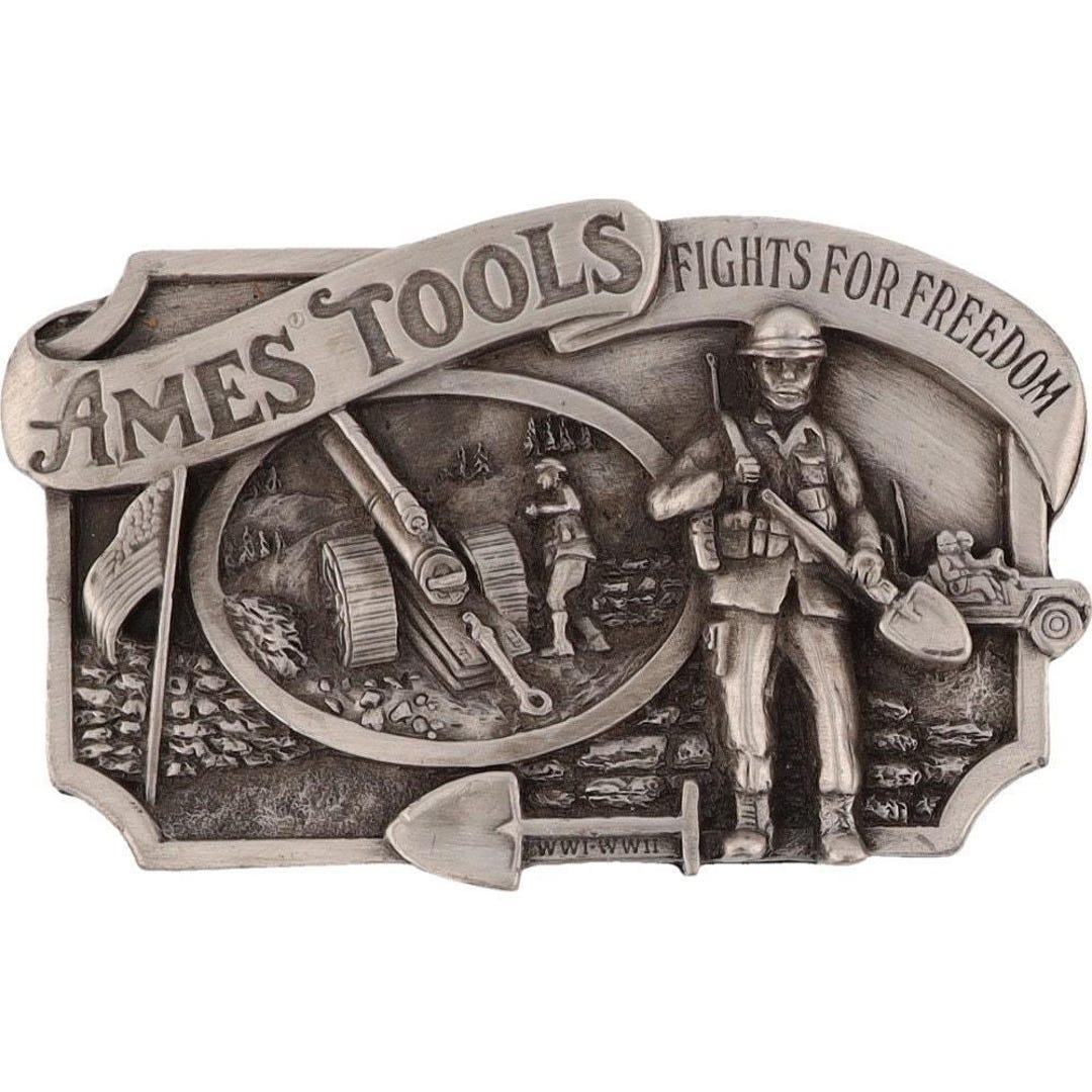 Ames Tools Military Wwi Wwii World War 1 2 1980s Nos Vintage Belt ...