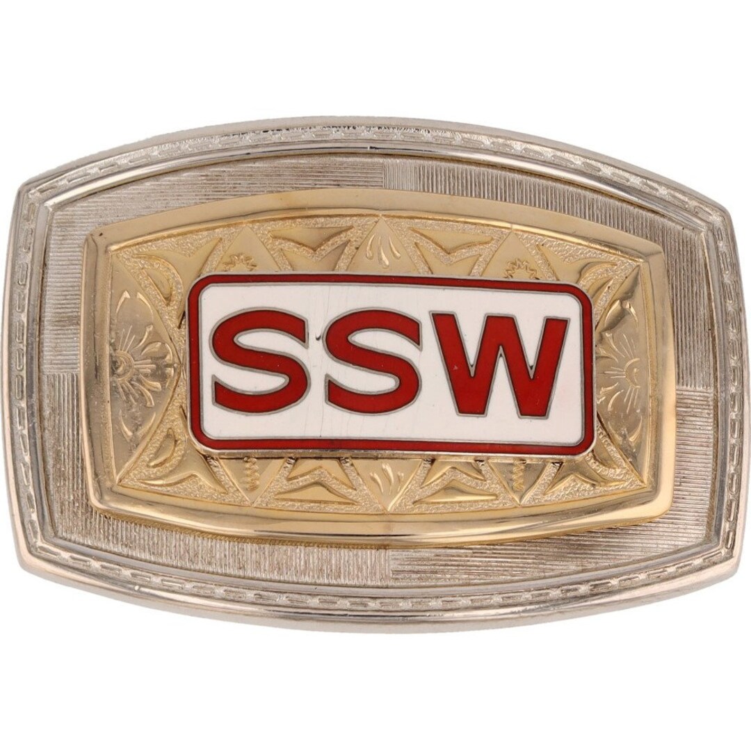St Louis Southwestern Railway Railroad Ssw Train Line Nos Vintage Belt ...
